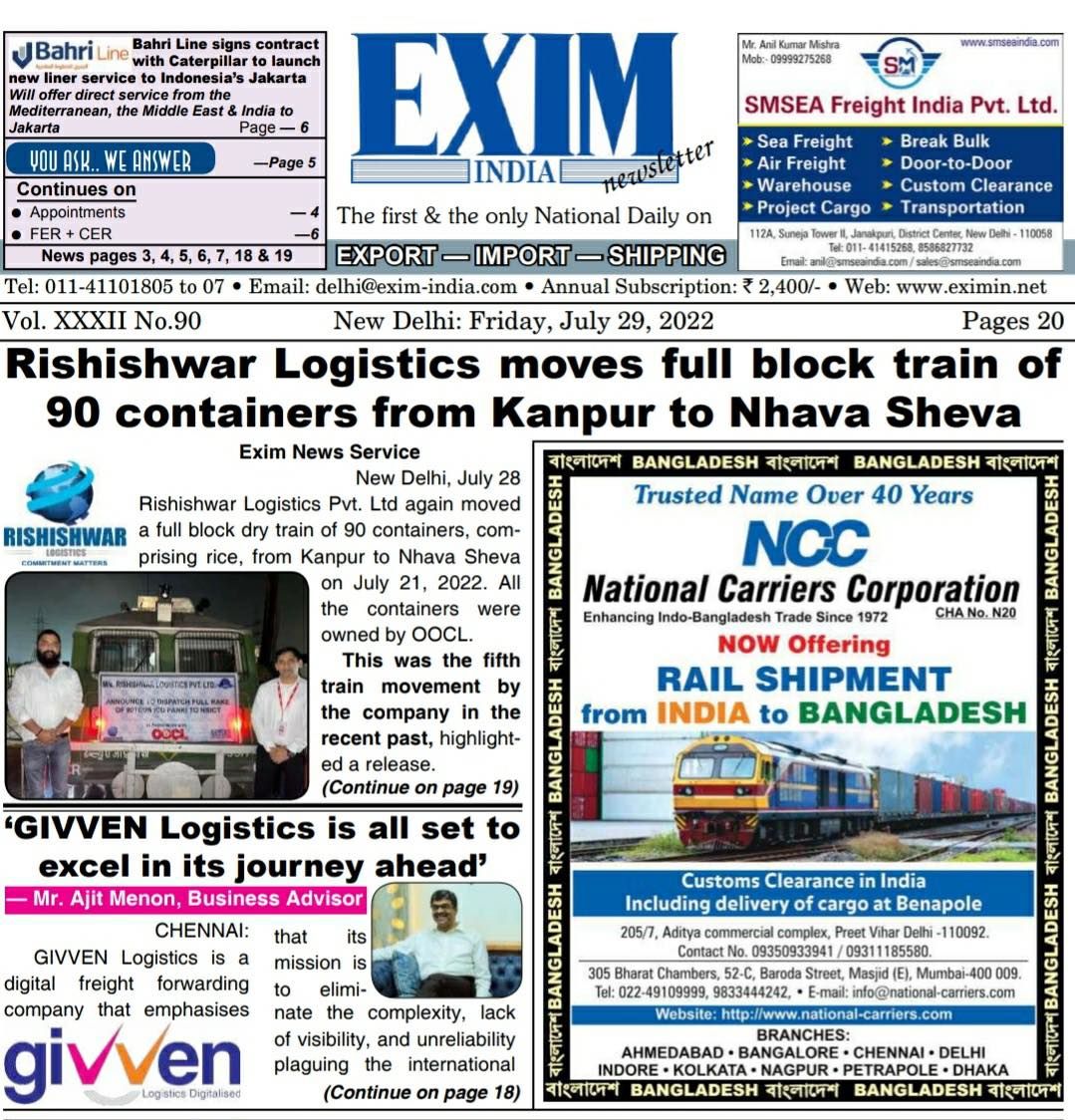Rishishwar Logistics